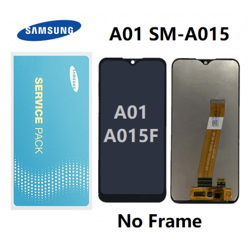 Samsung Galaxy SM-A015f A01 LCD touch screen (SMALL CONNECTOR) (Service Pack)(NF) [Black] GH81 ...